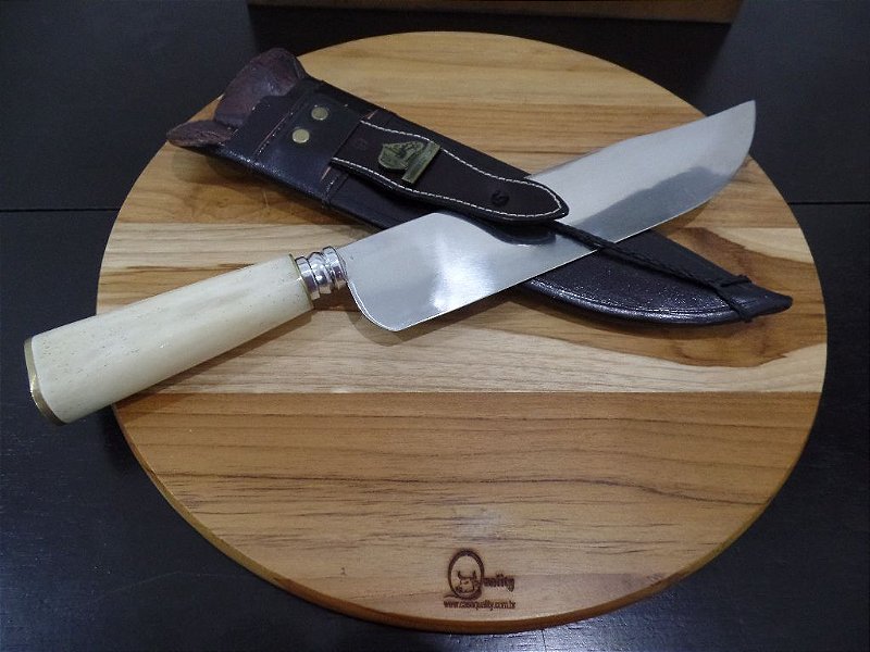 Faca Gaúcha Artesanal Churrasco, Cozinha – Três Listras L1/9T - Casa ...