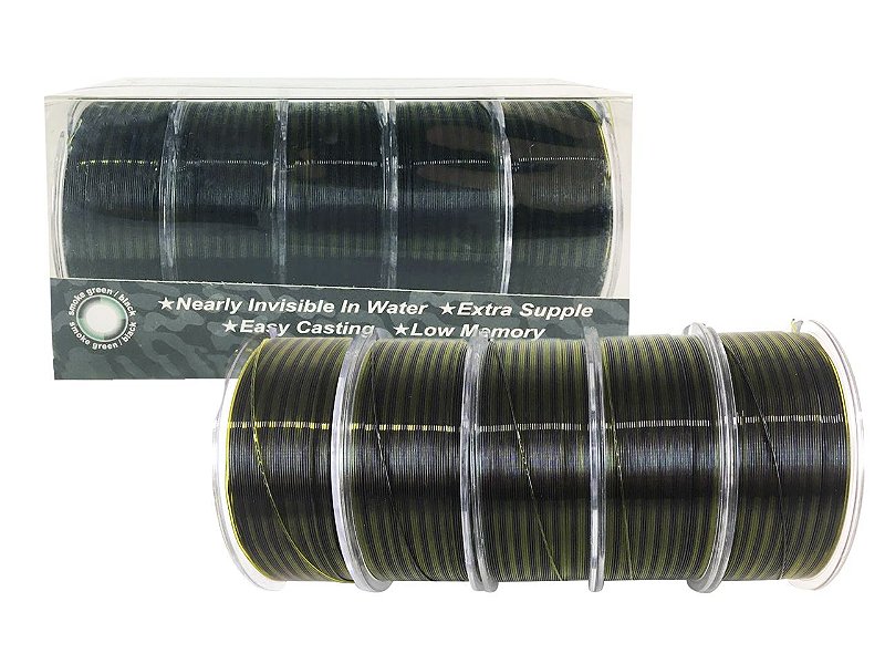 5 CARRETÉIS LINHA CAMU XT 0,60MM 100M - Shop do Mineiro