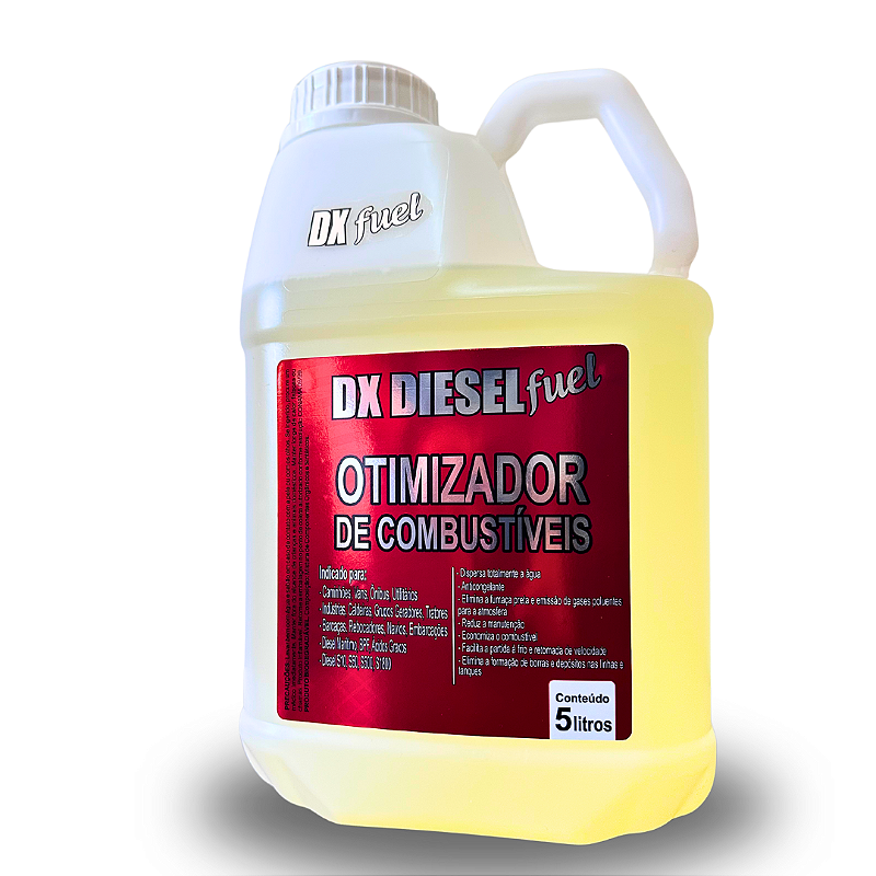 Dx Diesel Fuel - 5 litros - OTIMIZADOR DE COMBUSTÍVEL É COM A GENTE!