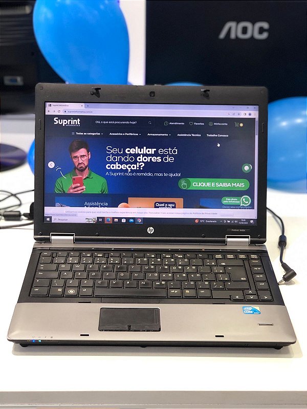 Notebook HP Core I5 Seminovo - Suprint Informática