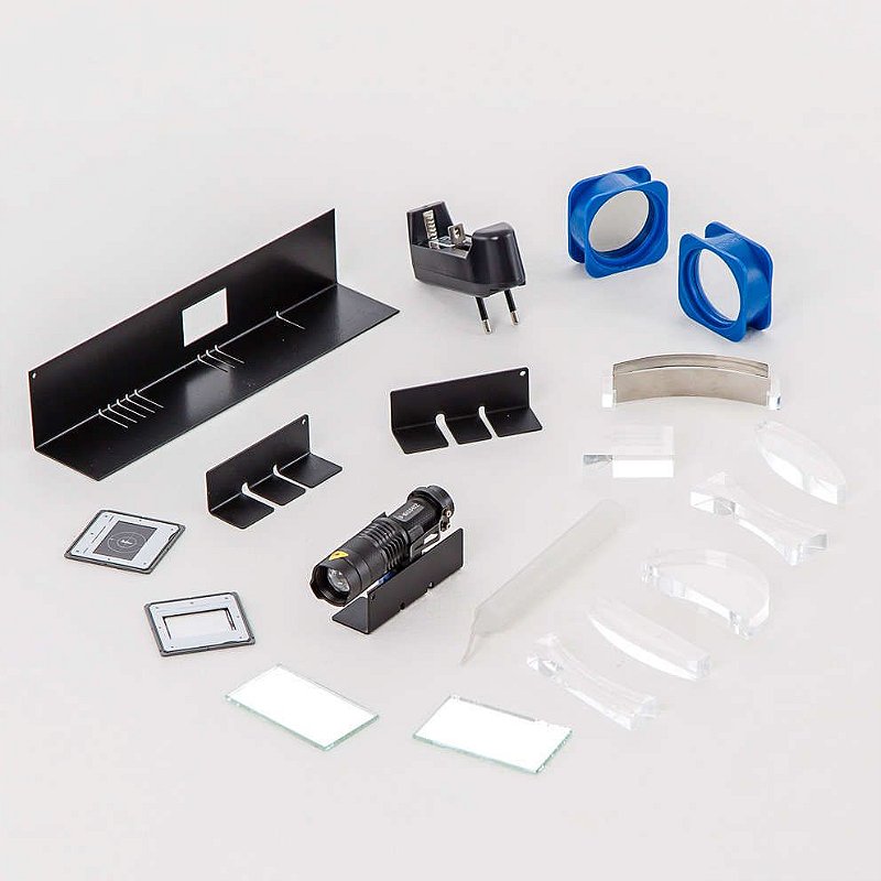 Conjunto de Optica Geométrica - Básico - KitsLab