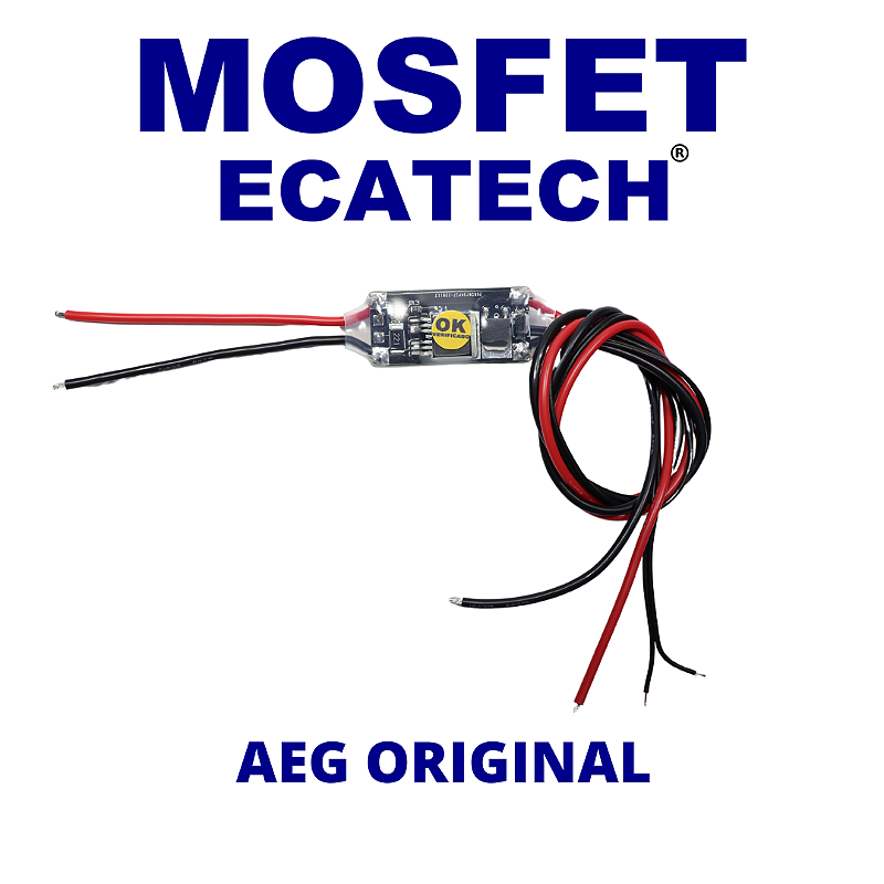 Mosfet Ecatech Aeg original - ECA AIRSOFT - Especializada em Airsoft
