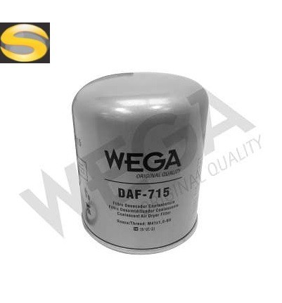 WEGA DAF715 - Filtro Secador de Ar - Showlub
