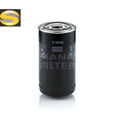 MANN W950/26 - Filtro de Óleo Lubrificante - Showlub