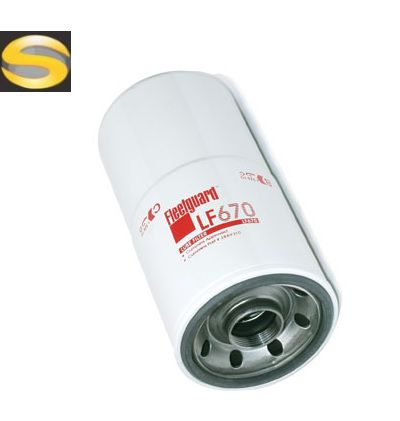 FLEETGUARD LF670 - Filtro de Óleo Lubrificante - Showlub