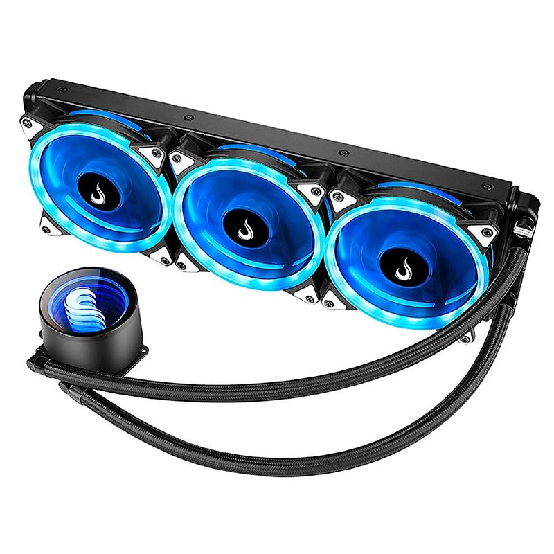 WATER COOLER RISE MODE 360MM LED RGB CONTROLAVEL PRETO - PC Gamer em ...