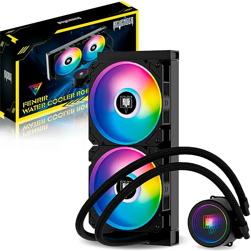 WATER COOLER REVENGER 240MM G-VR240 PRETO LED ARGB - PC Gamer em ...