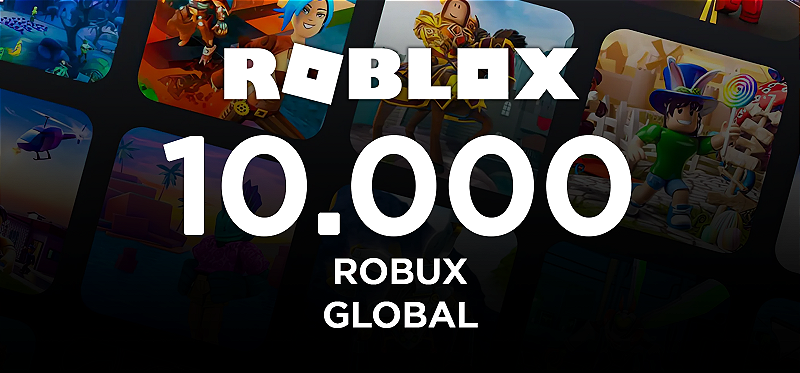 Roblox 10.000 Robux - Código Digital - PentaKill Store - THKEYS - Os ...