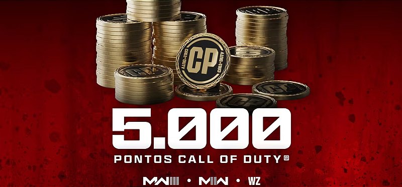 5.000 Pontos Call of Duty: Warzone PS4 PS5 Código Digital - THKEYS - Os ...