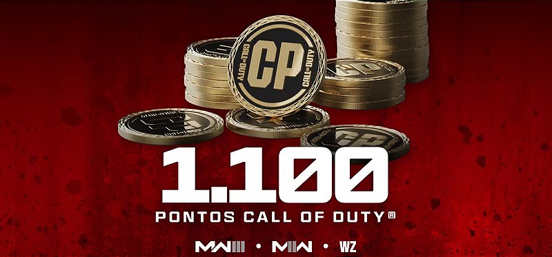 1.100 Pontos Call of Duty: Warzone PS4 PS5 Código Digital - THKEYS - Os ...