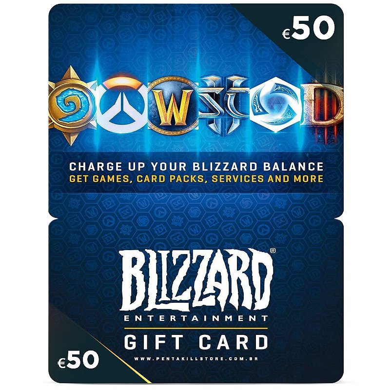 Blizzard Battle.Net 50 Euro Europa - Código Digital - PentaKill Store ...