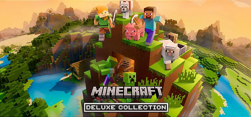 Minecraft: Deluxe Collection - Xbox 25 Dígitos Código Digital - THKEYS ...