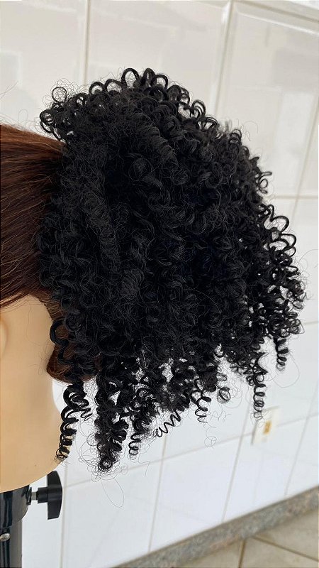 APLIQUE COQUE CACHEADO PRETO - A maior loja de Laces Wigs à pronta ...