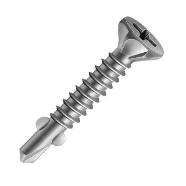 Parafuso Patta 4,2x32 PB C/ Estrias Rusper Cabeça Chata Com Asa ...