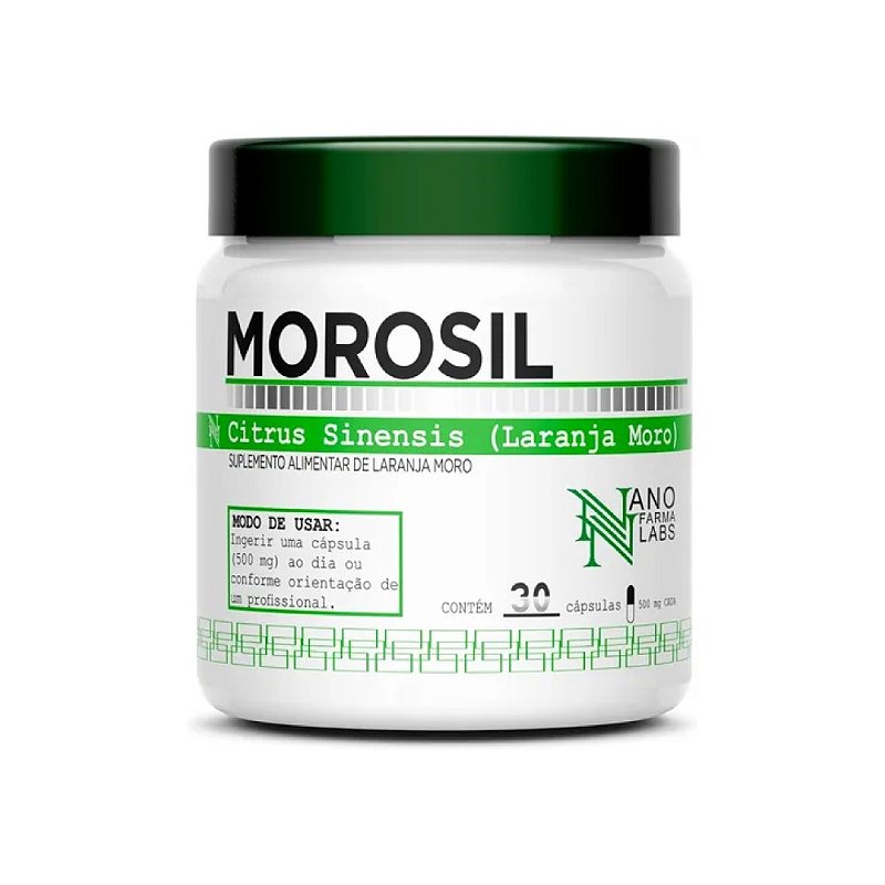 Morosil Original Galena 500mg 30 Cápsulas - Nano Farma Labs - BH ...