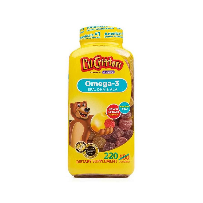 Ômega 3 Infantil em gomas - Lil Critters - BH Suplementos
