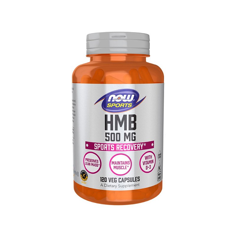 HMB 500mg - Now Foods - BH Suplementos