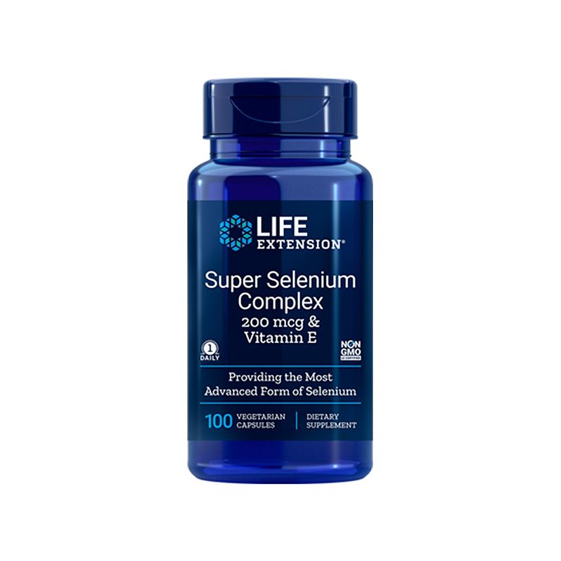 Super Selenium Complex com Vitamina E 100 Cápsulas - Life Extension ...