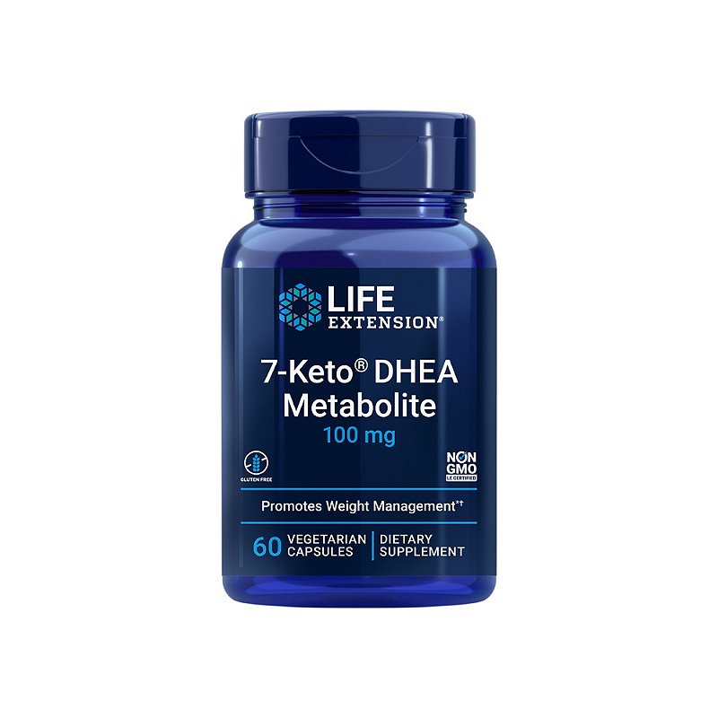 7-KETO DHEA Metabolite 100mg 60 Cápsulas - Life Extension - BH Suplementos