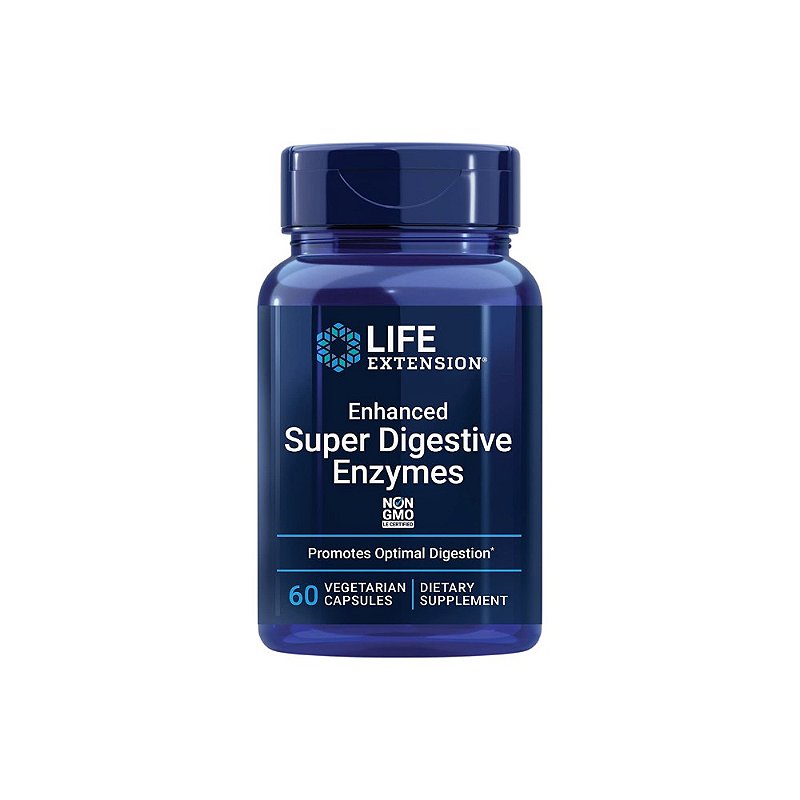Super Digestive Enzymes 60 Cápsulas - Life Extension - BH Suplementos