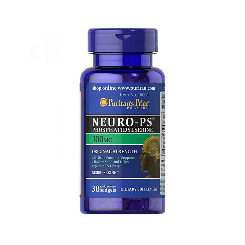 Neuro-PS (Fosfatidilserina) 100mg 60 Softgels - Puritan's Pride - BH ...