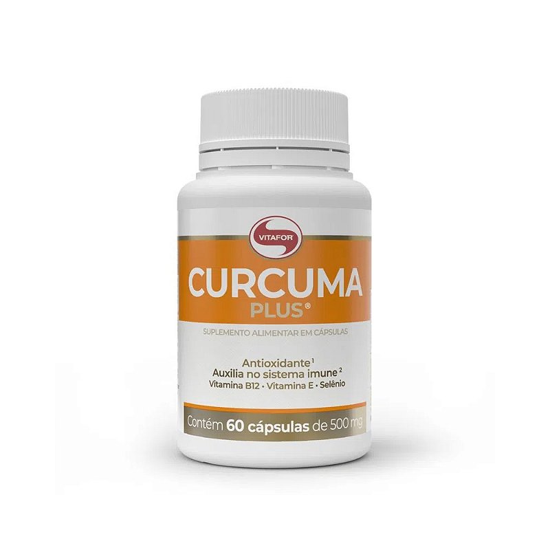 Curcuma Plus - Vitafor - BH Suplementos