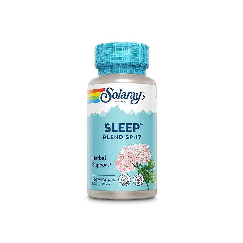 Sleep Blend SP-17 (Composto do Sono) 100 Veg Cápsulas - Solaray - BH ...
