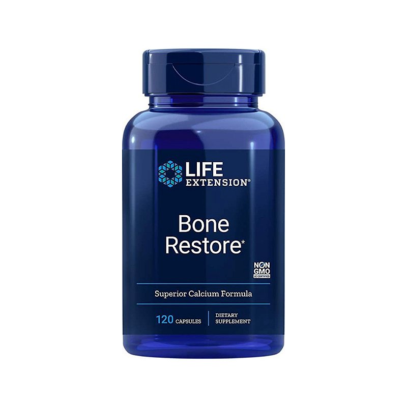 Bone Restore 120 Cápsulas - Life Extension - BH Suplementos