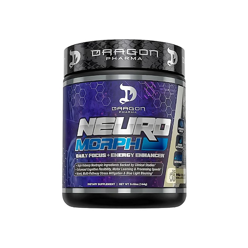 Nootrópico NeuroMorph 40 doses - Dragon Pharma - BH Suplementos