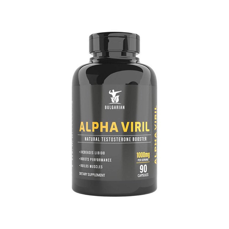 Alpha Viril 1000mg 90 Cápsulas - Bulgarian - BH Suplementos