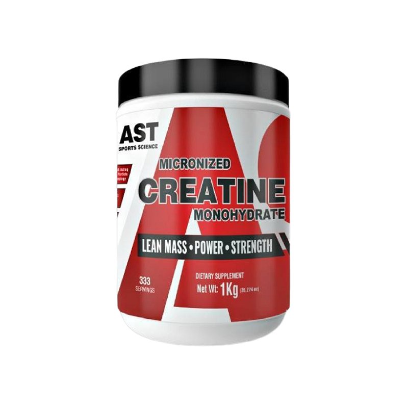 Creatina Micronizada e Monohidratada - AST Sports Science - BH Suplementos