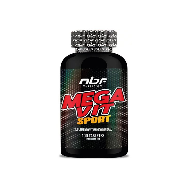 Multivitamínico Mega VIT Sport 100 Tabletes - NBF Nutrition - BH ...