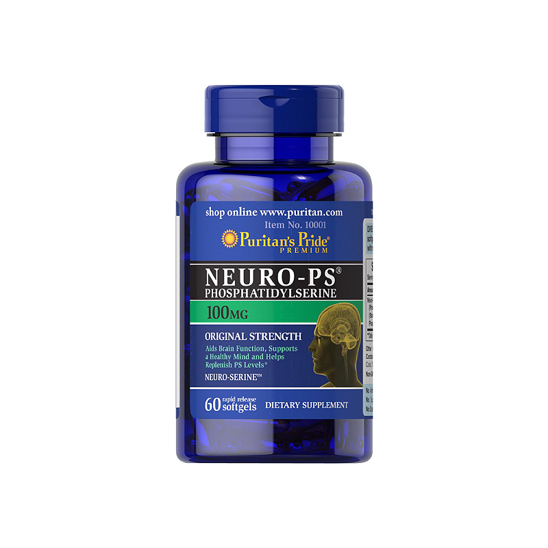 NEURO-PS Phosphatidylserine 100mg 60 Softgels - Puritan´s Pride - BH ...