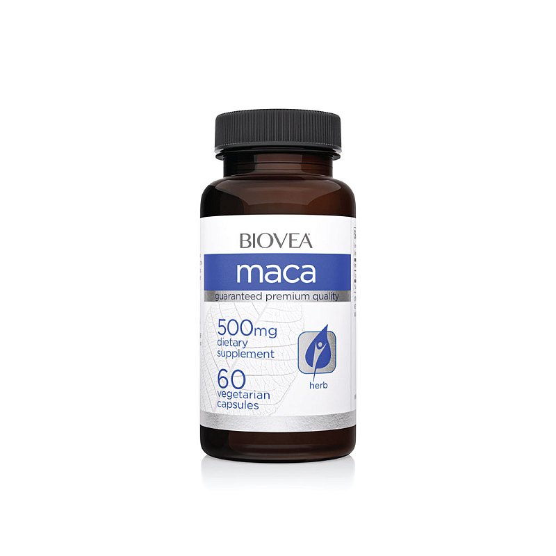 Maca Peruana 500mg 60 Veg Cápsulas - BIOVEA - BH Suplementos