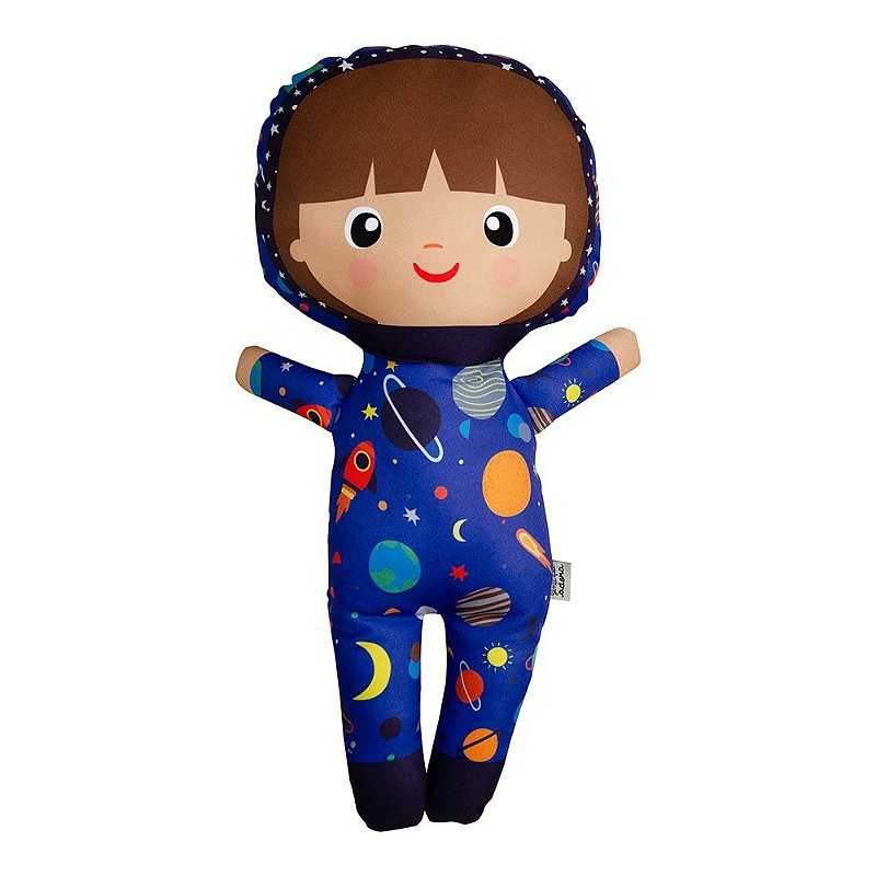 Boneco Astronauta Azul - Lalalume