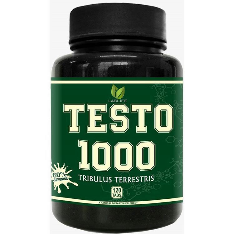 Tribulus Terrestris Testo 1000 - 120 tabletes - LabLife - Primo Suplementos