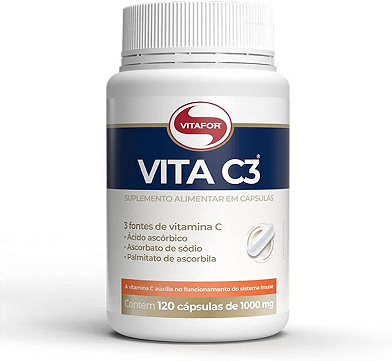 Vitamina C3 1000mg: Reforço Imunológico e Beleza Radiante | Vitafor ...