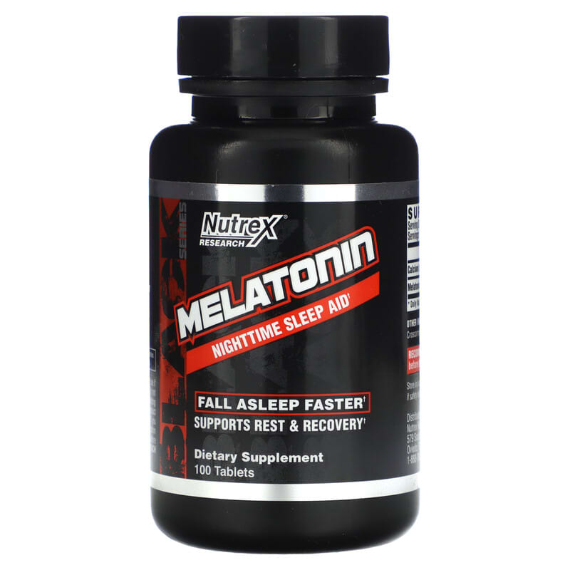 Melatonina 5mg Nutrex Research 100 caps | Transforme suas Noite - Primo ...