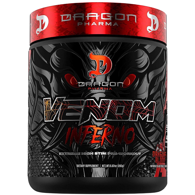 Venom Inferno Dragon Pharma: Potência e Performance em Seu Treino ...