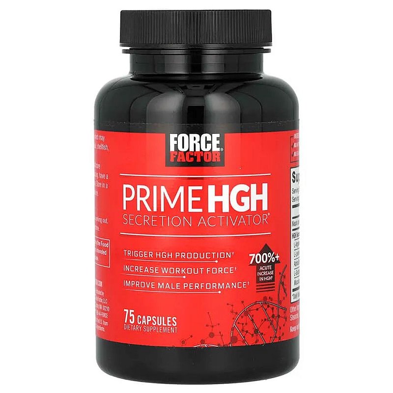 Prime HGH Force Factor - Ative HGH, Aumente Força e Desempenho - Primo ...