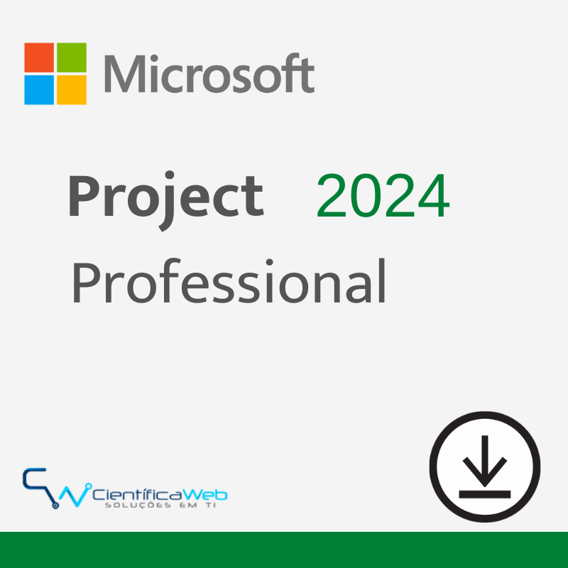 Compre Microsoft Project Professional 2024 ESD - Científica Web ...