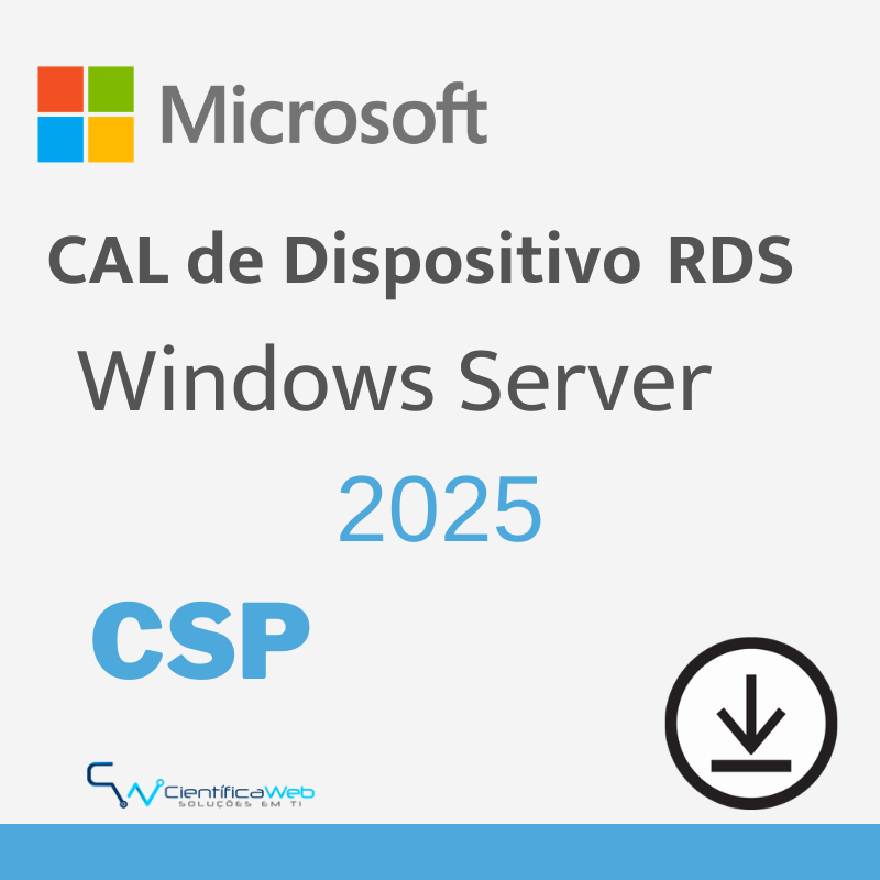 Compre Cal de Dispositivo Windows Server 2025 RDS (Remoto) - Científica ...