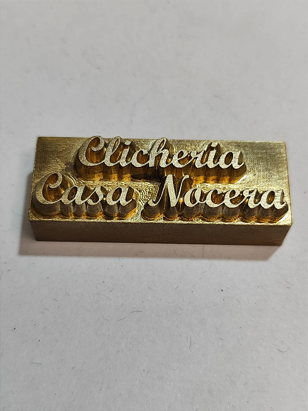 CLICHÊ HOT STAMPING - Clicheria Casa Nocera - Seu sonho em um pedacinho ...