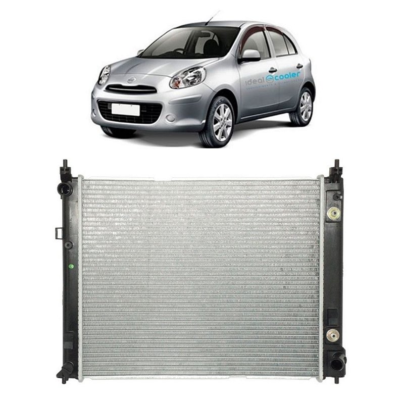 Radiador Nissan March Versa 2011 a 2015 Aut/mec - Ideal Cooler - Loja ...