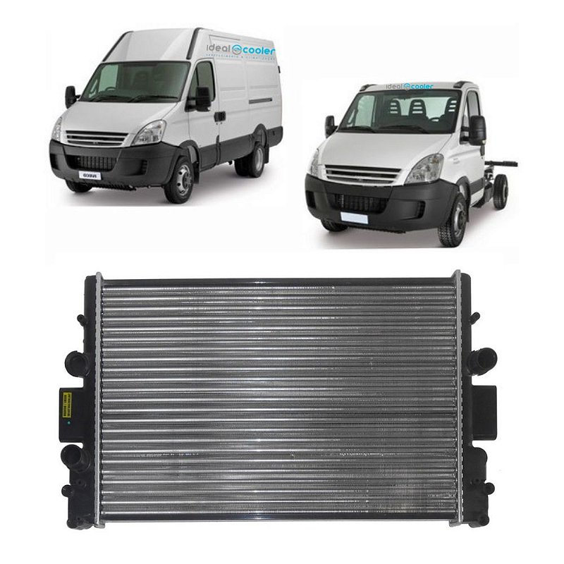 Radiador Iveco Daily 2008 2009 2010 2011 2012 Turbo - Ideal Cooler ...