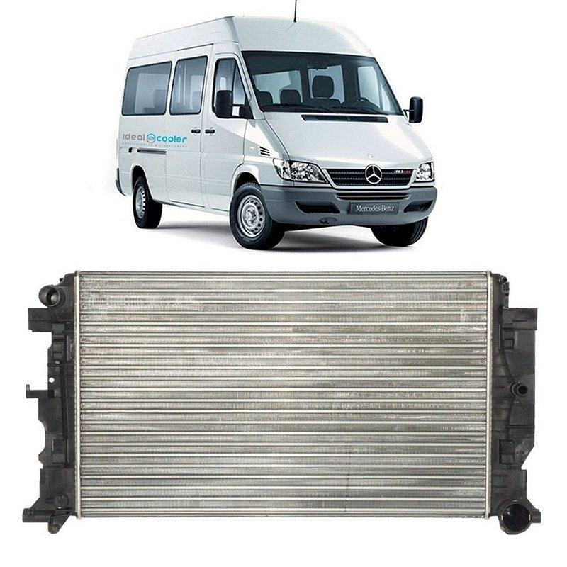 Radiador Mercedes Sprinter 415 / 515 2.2 Diesel 2012 A 2019 - Ideal ...