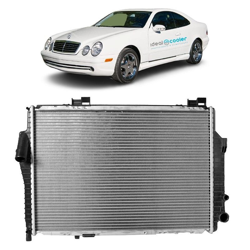 Radiador Mercedes CLK 430 1998 1999 2000 2001 2002 2003 - Ideal Cooler ...