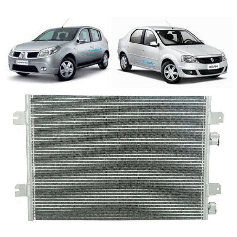 Condensador Sandero Logan 2011 Em Diante Câmbio Automático - Ideal ...