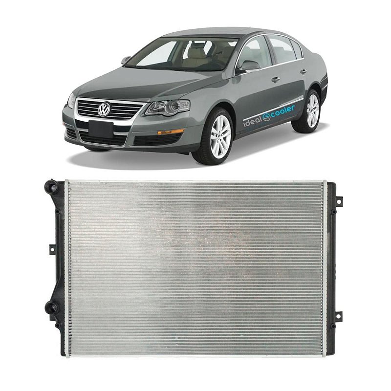 Radiador Passat, Jetta, Eos 2005/2018 A3, S3 2003/2018 - Ideal Cooler ...