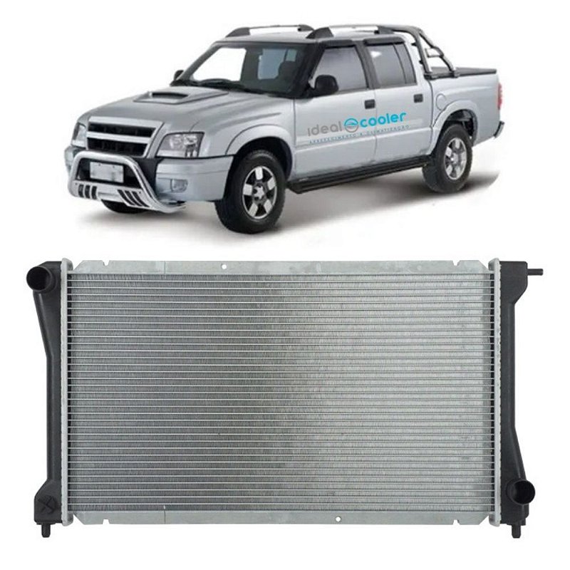 Radiador Chevrolet S10 ou Blazer 2.8 Diesel Câmbio Manual - Ideal ...